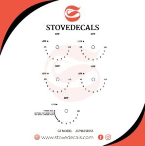 Shop Stove Decals For Top Brands - Custom Decals LLC