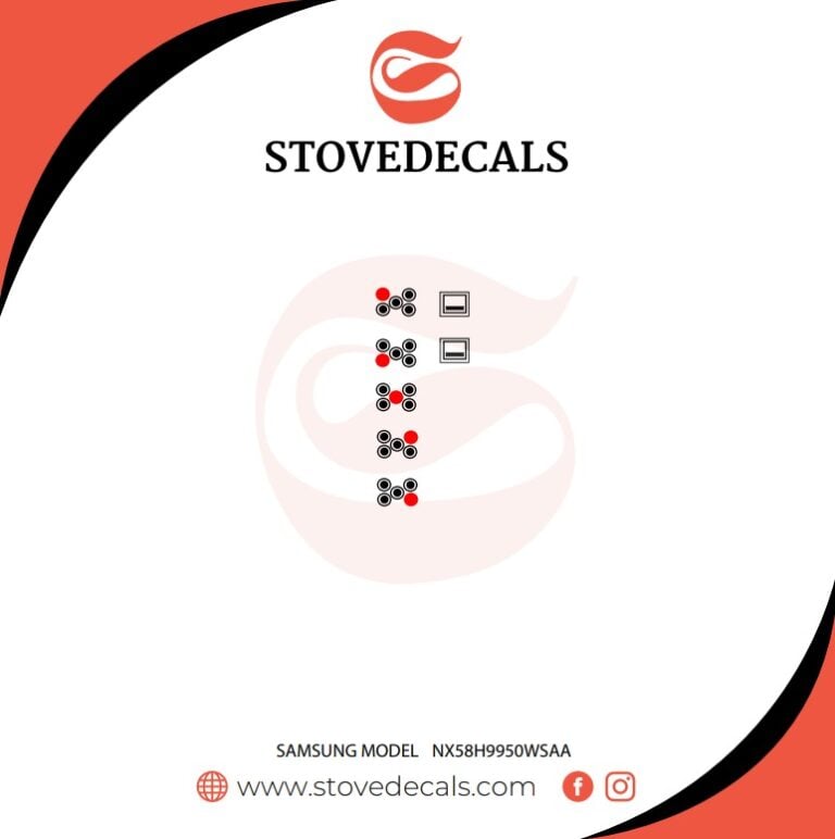 Shop Stove Decals - USA's Leader in Replacement Stove Decals