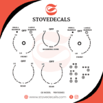 GE Stove Decals - #1 Trusted Replacement Stove Decals in USA