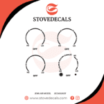 JennAir Stove Decals - USA's #1 Trusted Replacement Decals